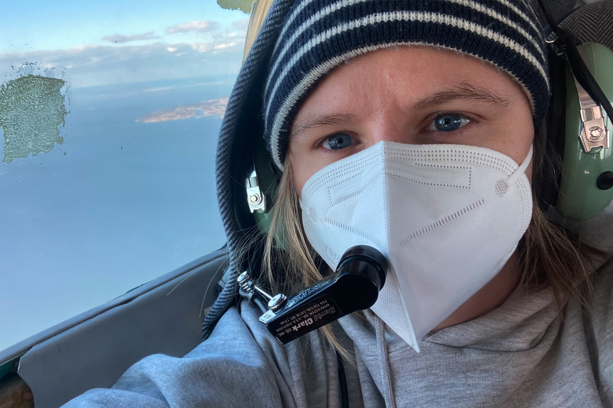 Hannah Daley '17 takes to the skies for air quality research - EMU News