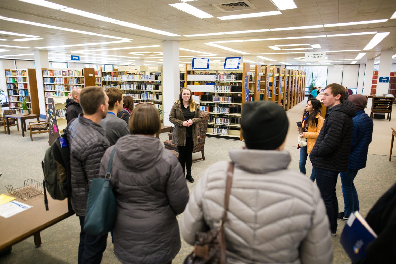 EMU library building (AKA the Sadie Hartzler Library) celebrates 50 ...