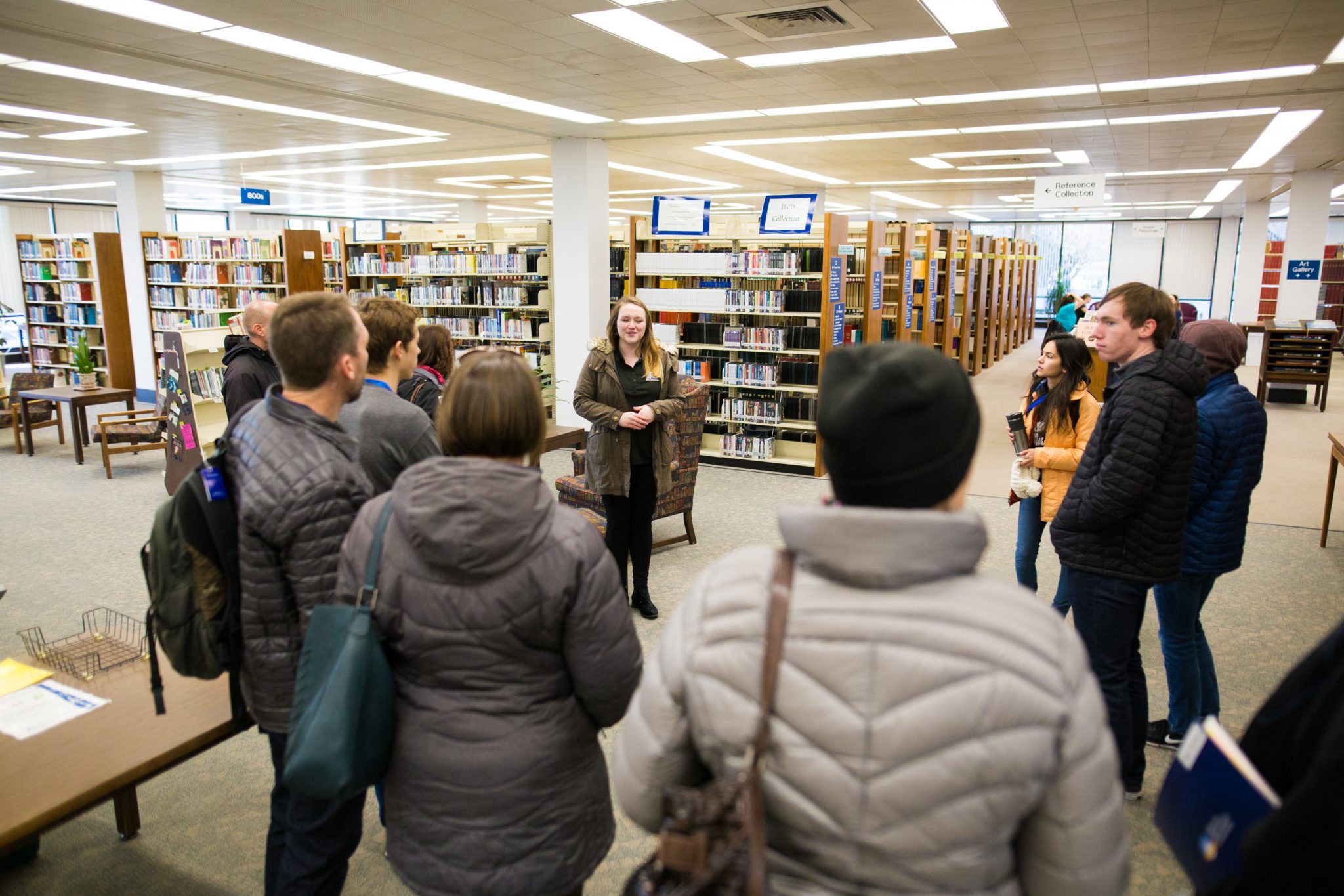 EMU library building (AKA the Sadie Hartzler Library) celebrates 50 ...