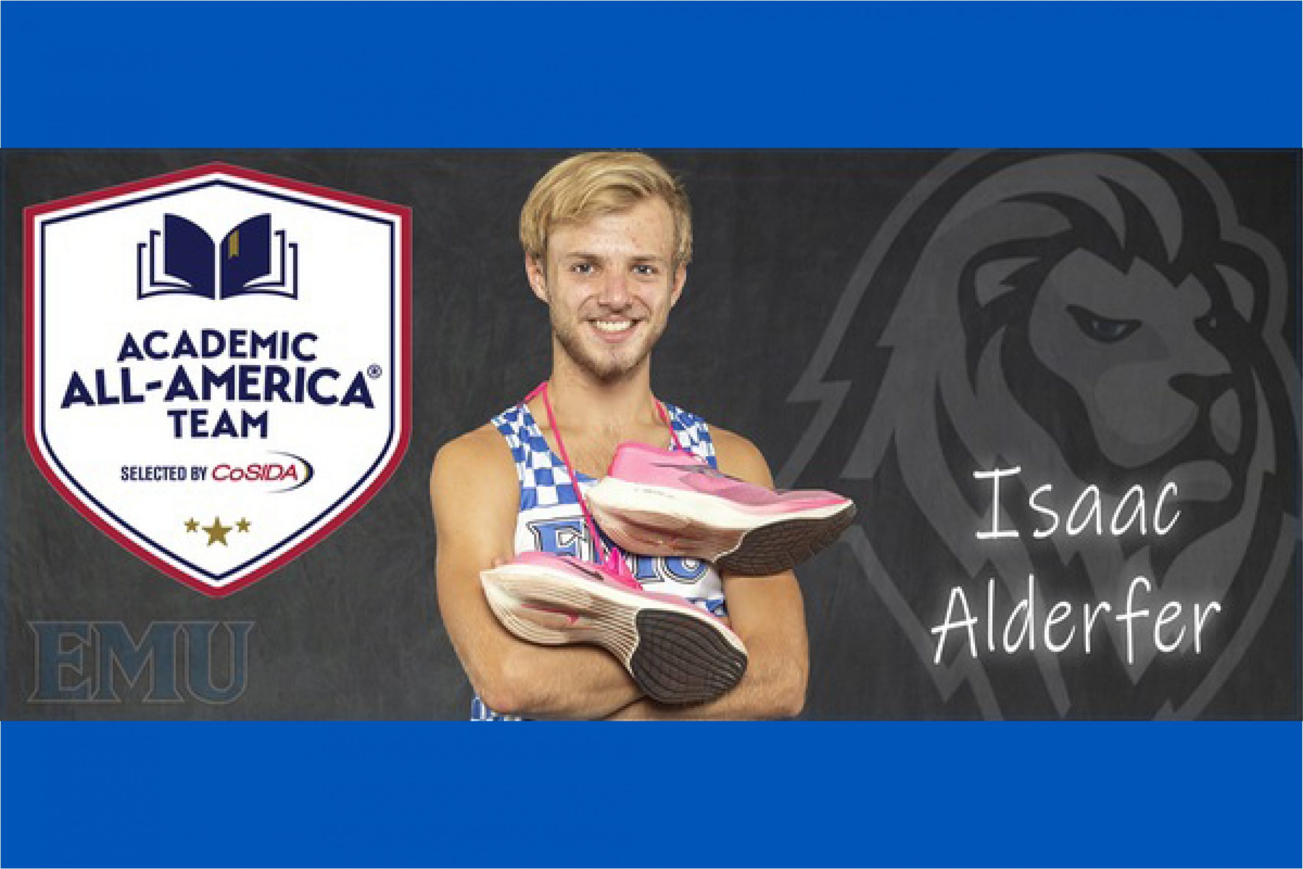 Alderfer earns Academic All-America Award - EMU News