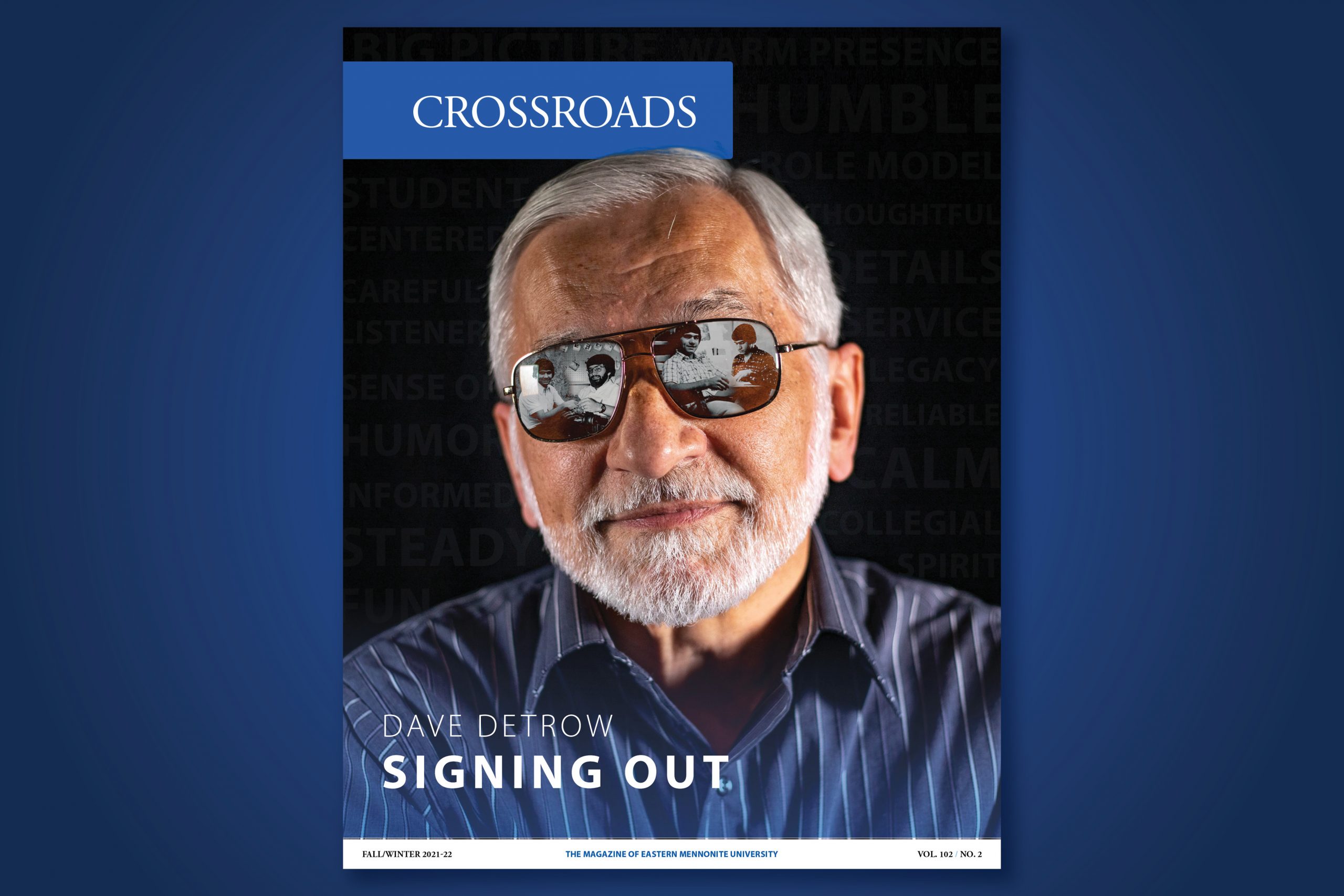 Crossroads Fall/Winter '21-22 issue: Dave Detrow '77 and a few tidbits ...