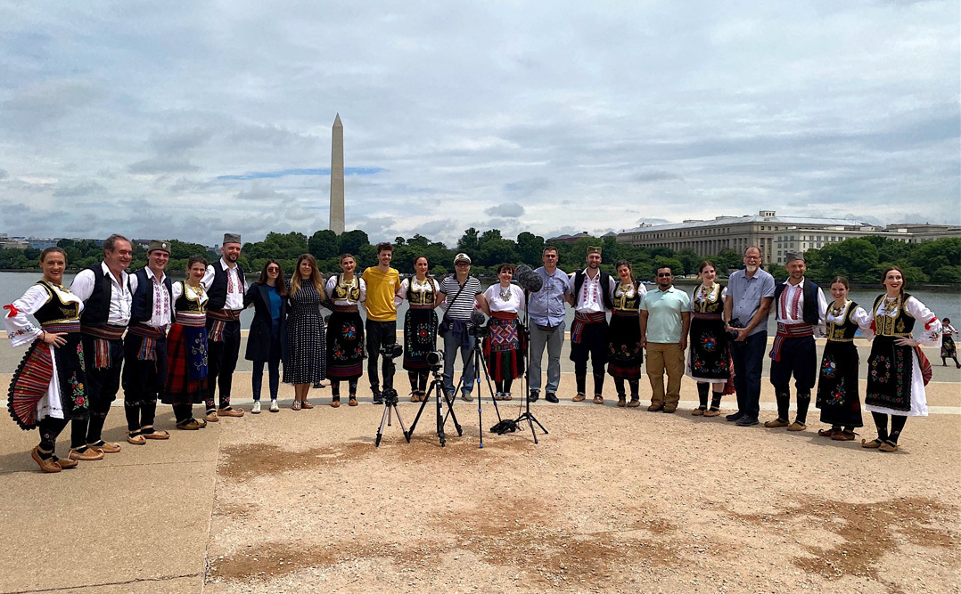 Documentary and TV series films in Washington DC with EMU professors ...