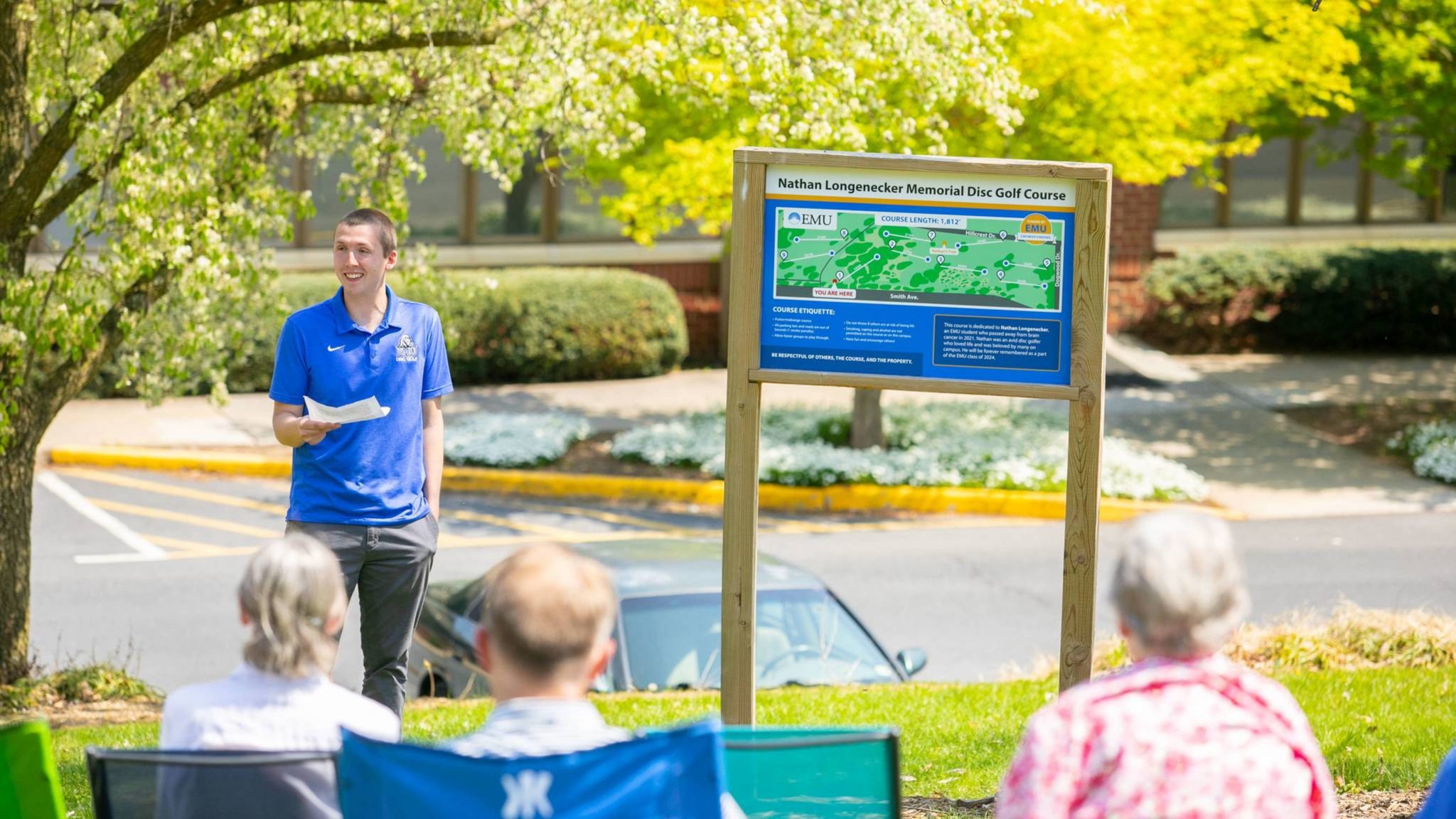 EMU disc golfers find their roar at 2023 National Championship - EMU News