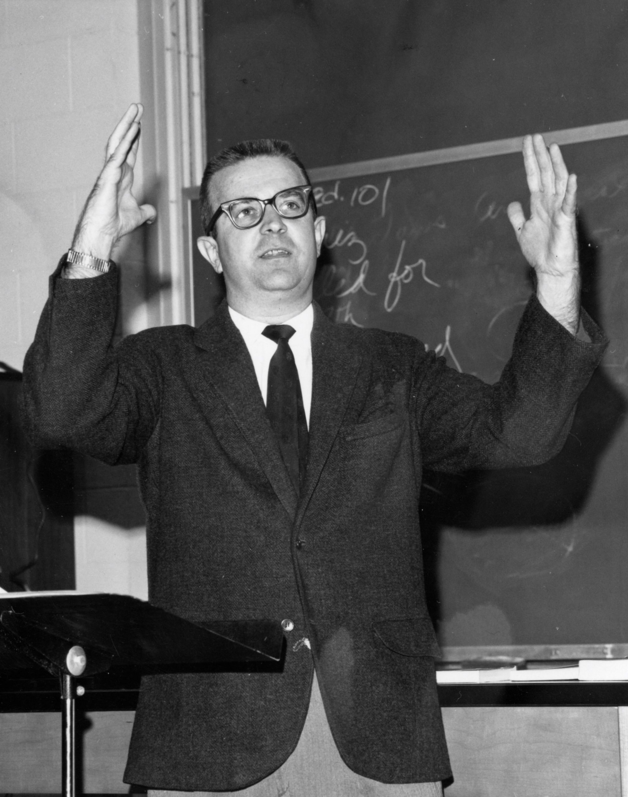 In Memoriam: Dr. John A. Lapp ’54, EMC history professor and ‘major ...