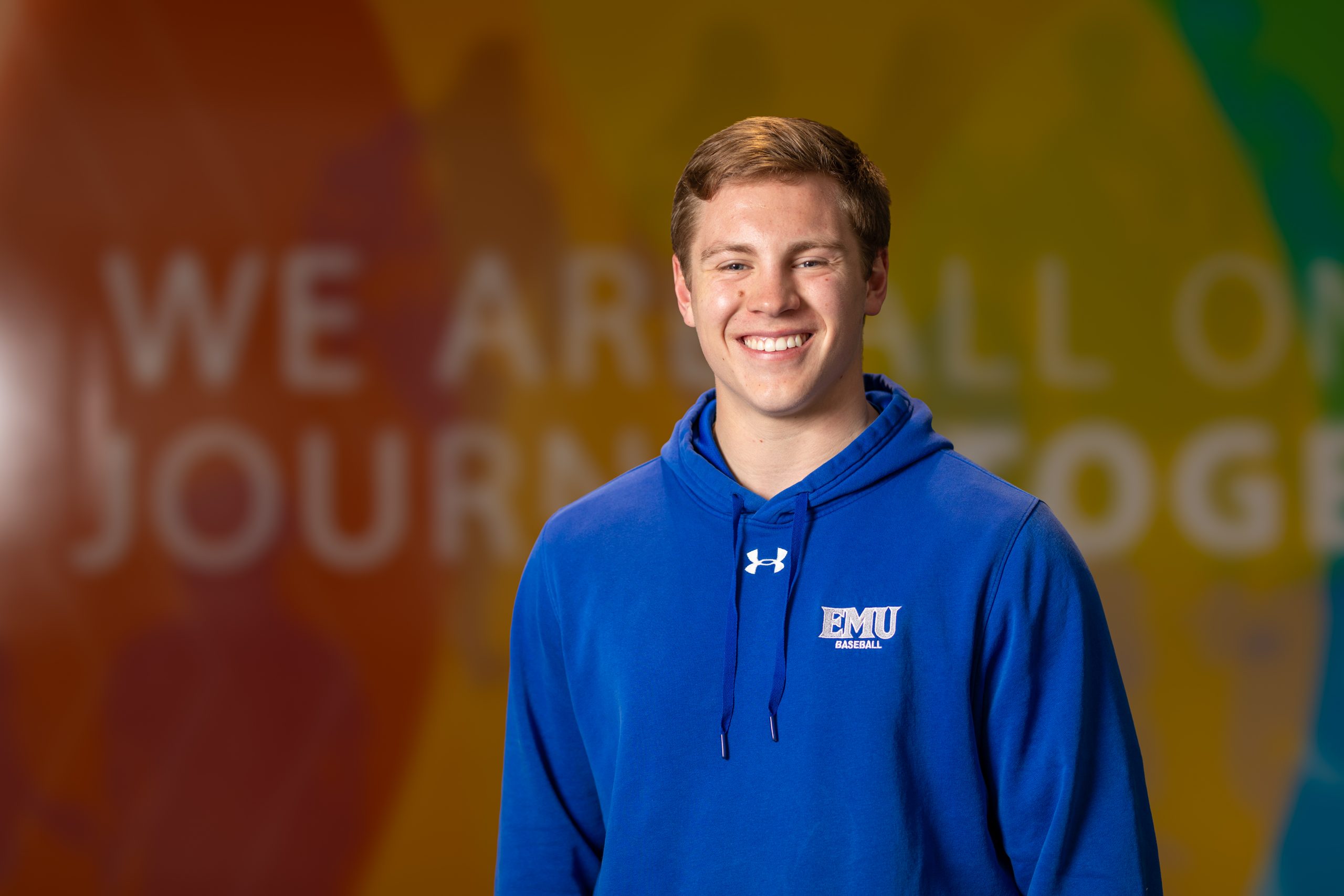 Why they LovEMU: Garrett Nyce ’25 says EMU ‘just feels like home’ - EMU ...