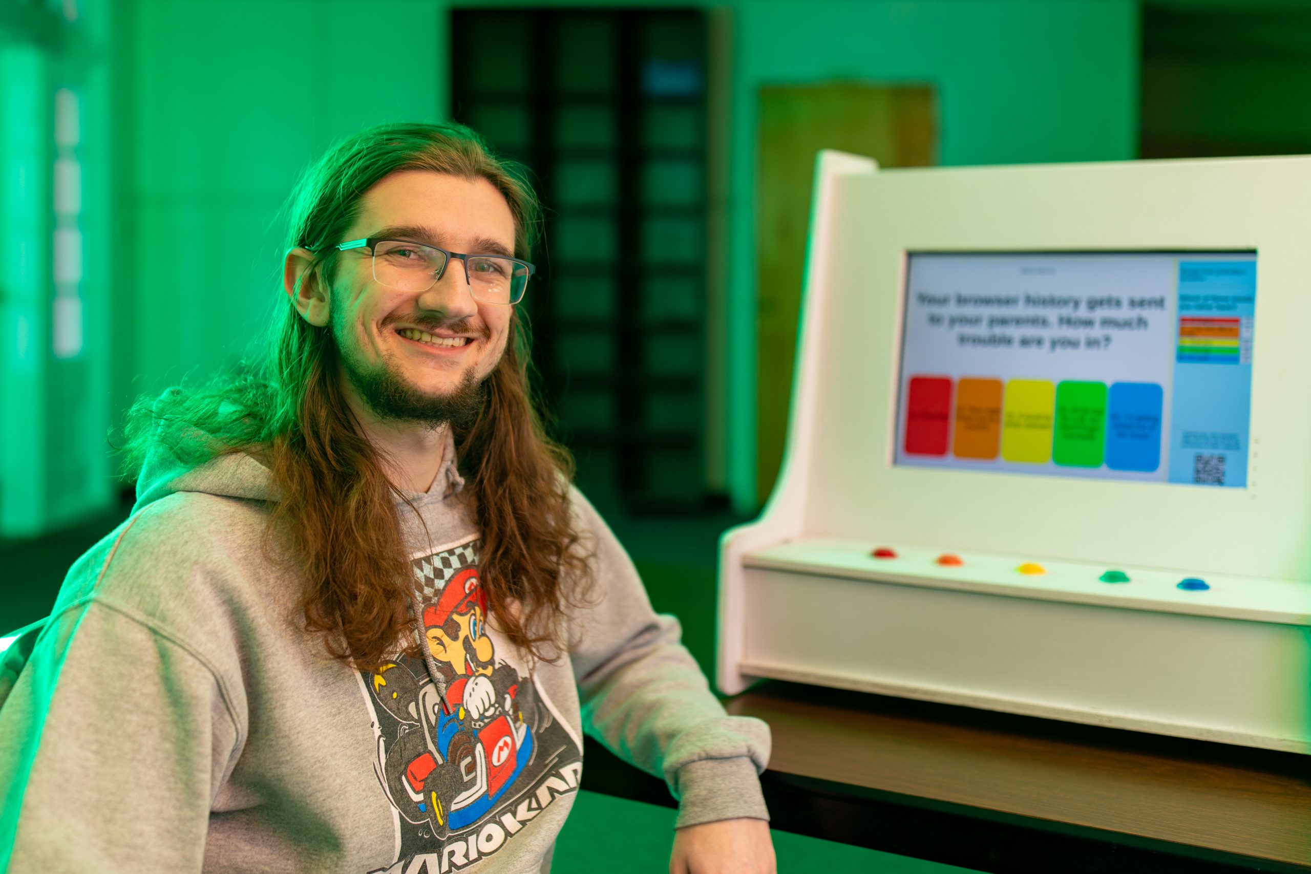 Q&A with EMU junior Doran Kennedy, the keeper of the caf’s question box ...