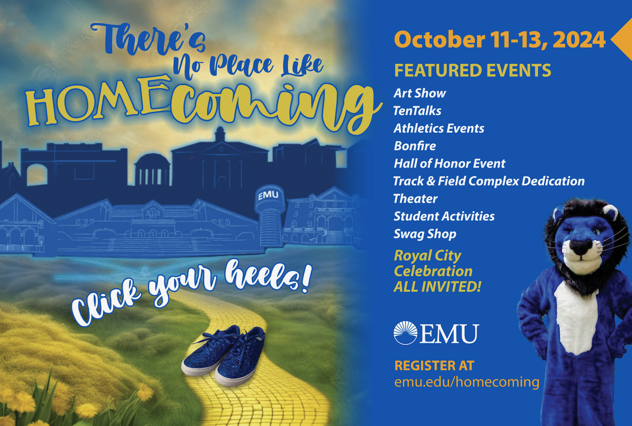 Save the date for Homecoming and Family Weekend 2024 - EMU News