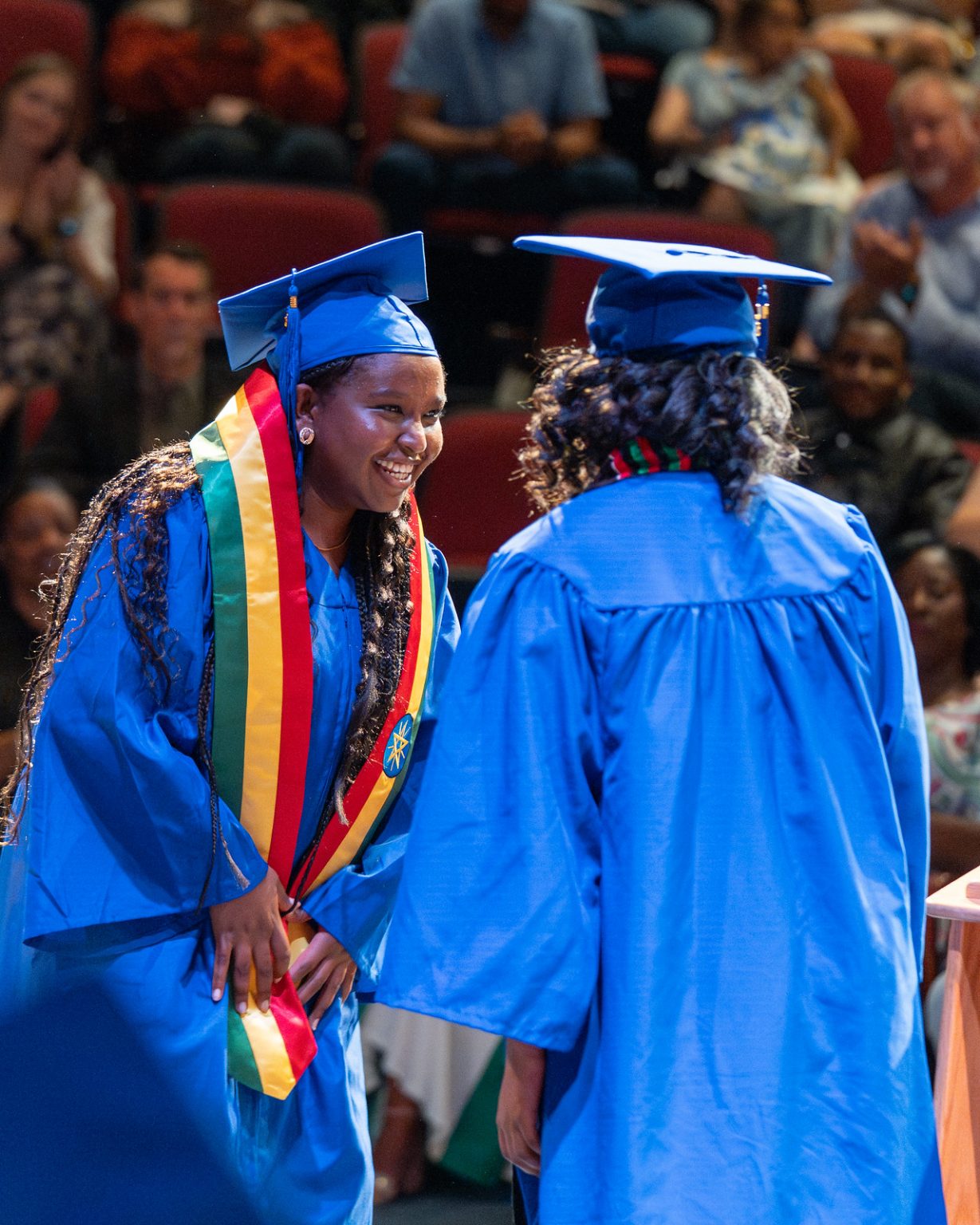Donning of the Kente Ceremony honors graduates' multicultural and ...