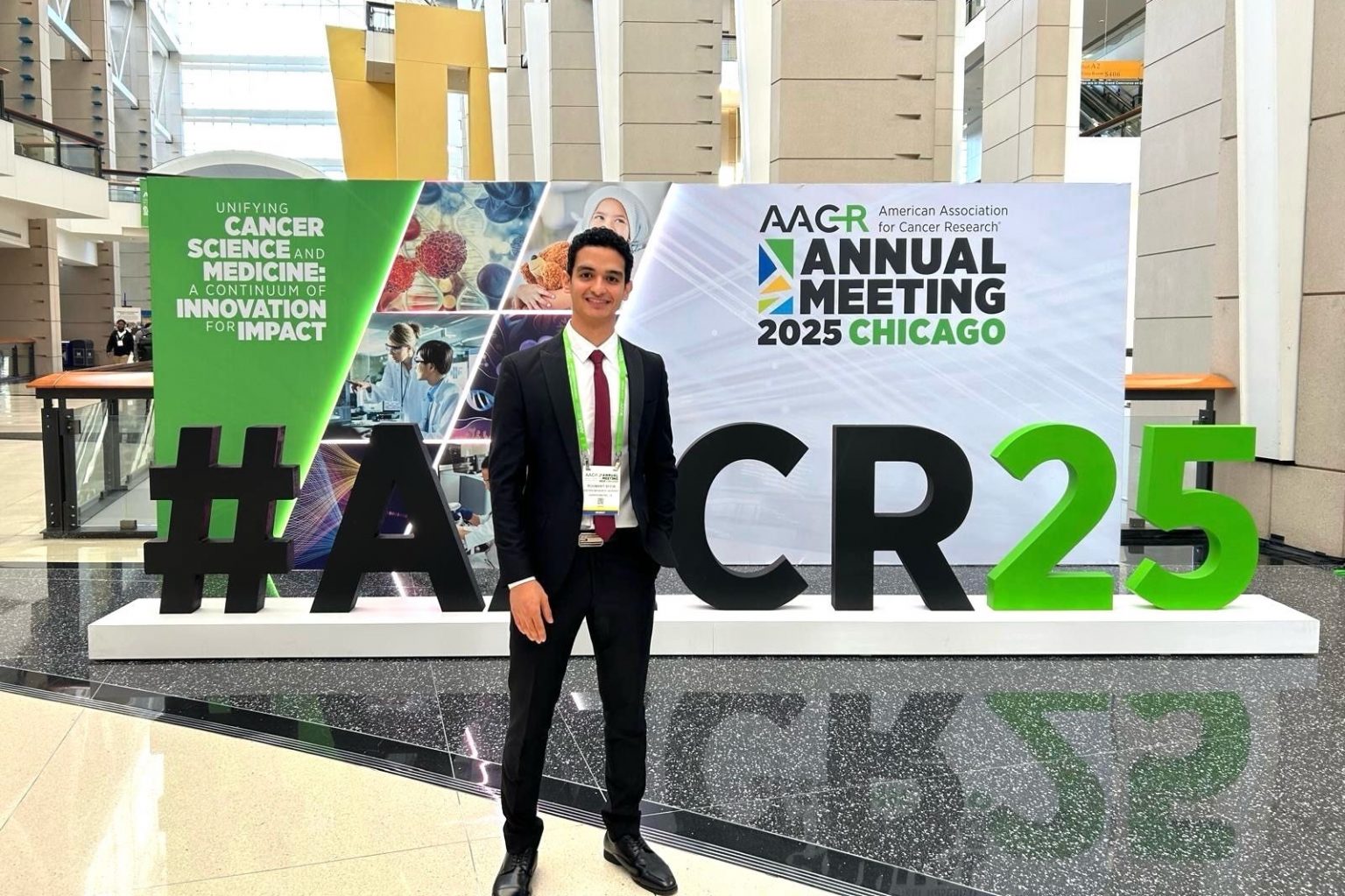 EMU senior showcases cancer research on global stage - EMU News