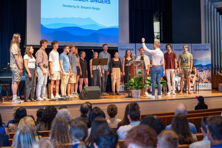 Opening Convocation provides spirited start to school year - EMU News