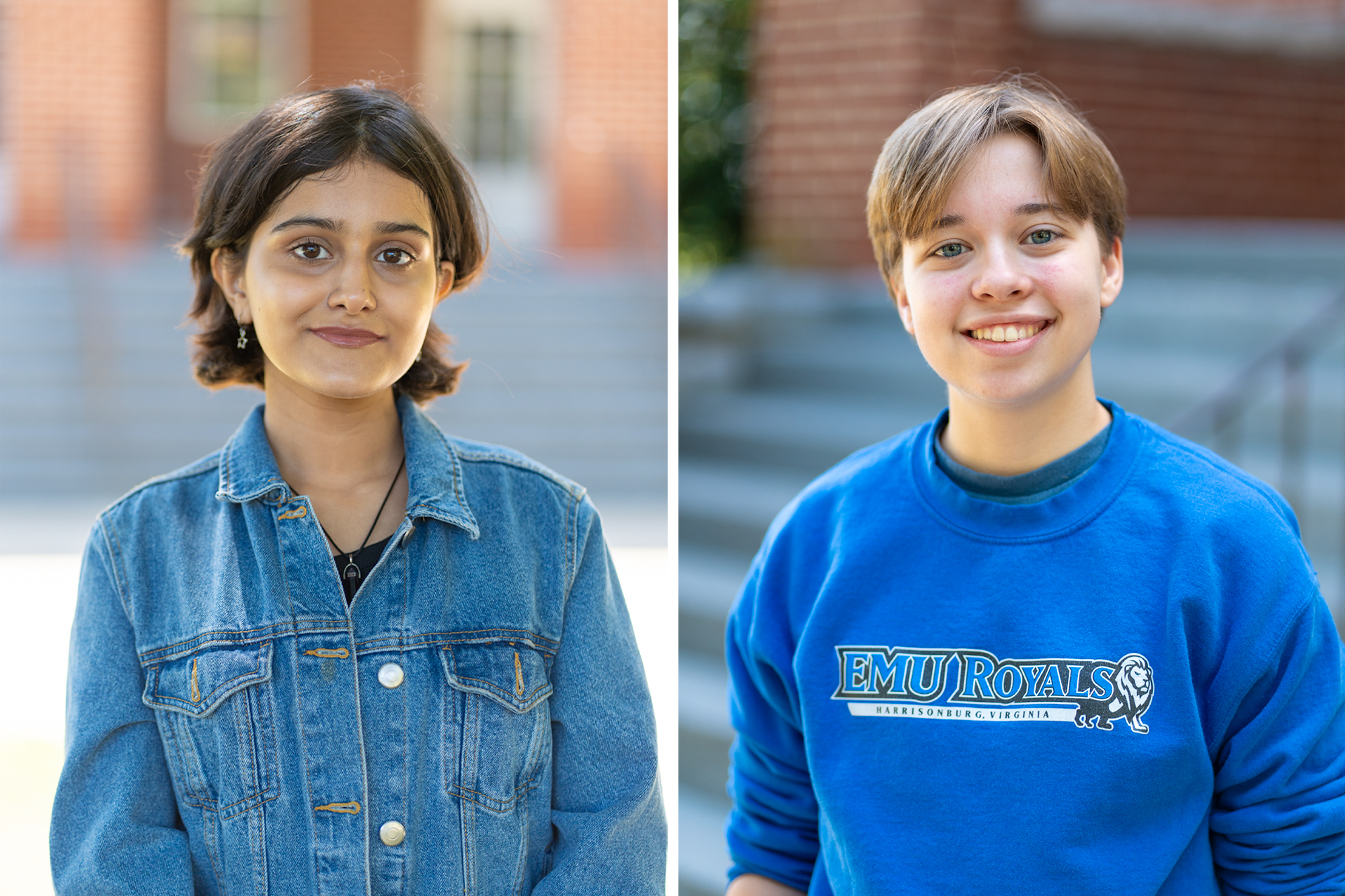 Meet Zainab and Kayden, this year’s Yoder/Webb Scholars - EMU News