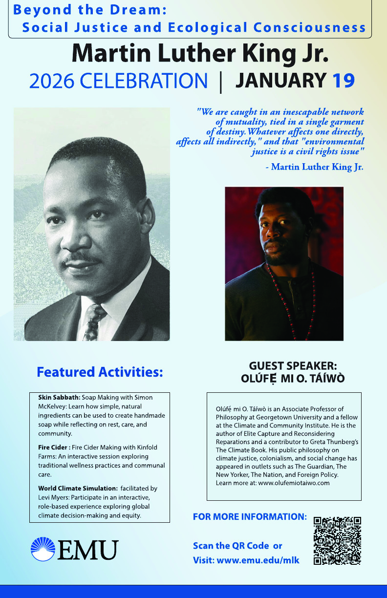EMU hosts MLK celebration with full lineup of events - EMU News