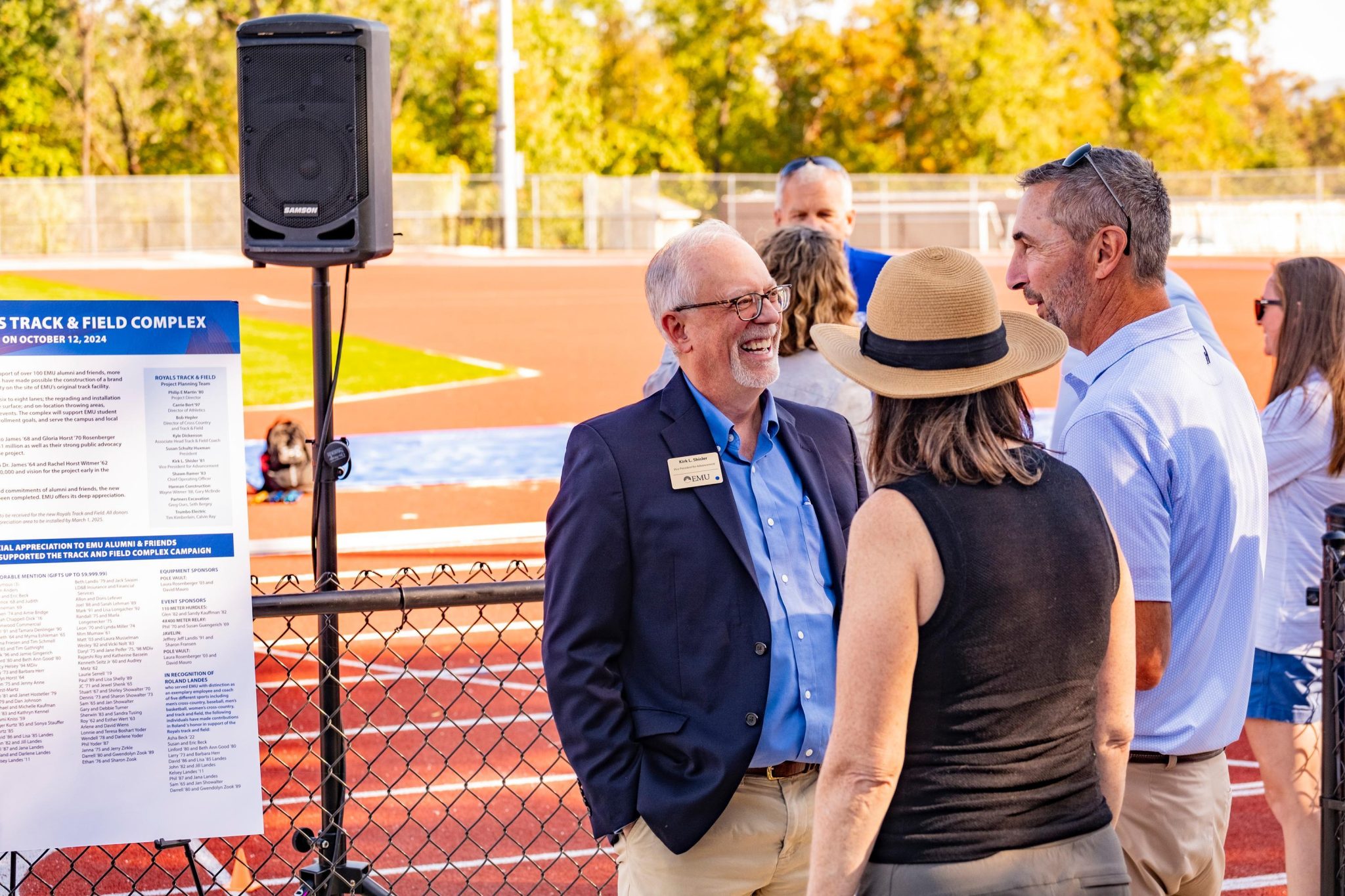 Longtime advancement VP switching gears and staying on - EMU News