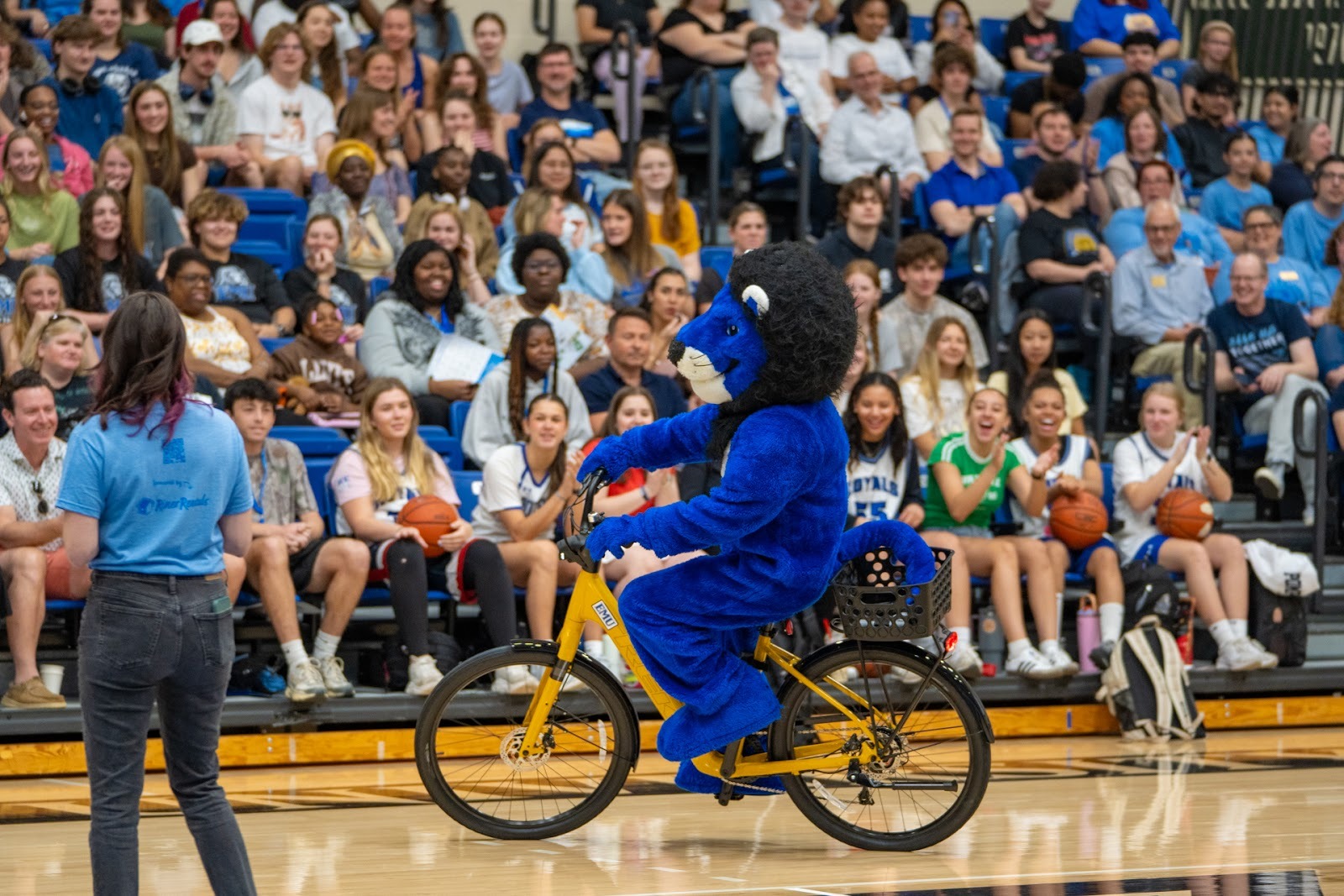 A T-shirt cannon, a lip-sync battle, and Herm on an e-bike, oh my ...